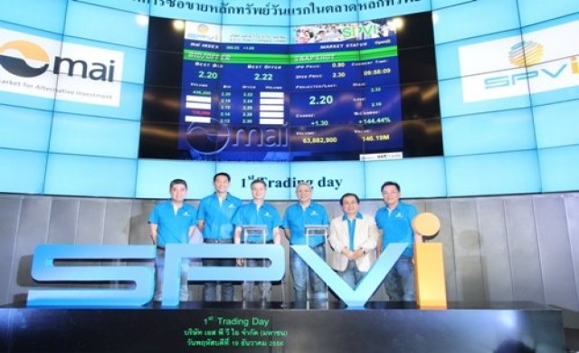 SPVI ซื้อขายวันแรก