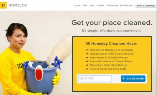 Homejoyความสะอาดส่งถึงบ้าน