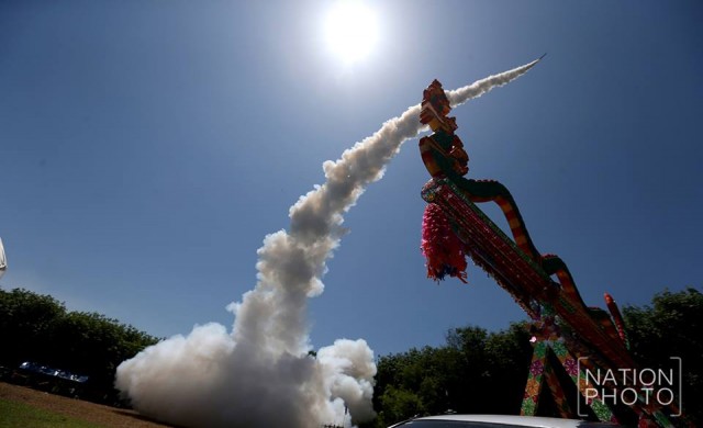 'บุญบั้งไฟ' แห่งเดียวในปักษ์ใต้