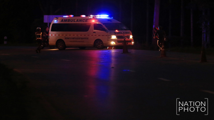 หมูป่าคนที่ 6-7-8 ถึง รพ.เชียงรายฯ แล้ว!!