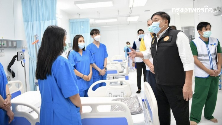 กทม.เปิด Modular ICU อาคารที่ 2 รับผู้ป่วย 'โควิด'สีแดงอีก 10 เตียงวันนี้