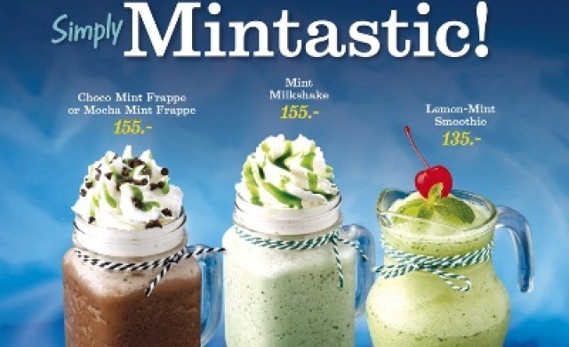 “Simply Mintastic” เมนูมิ้นท์สดชื่นคลายร้อน จาก คอฟฟี่เวิลด์