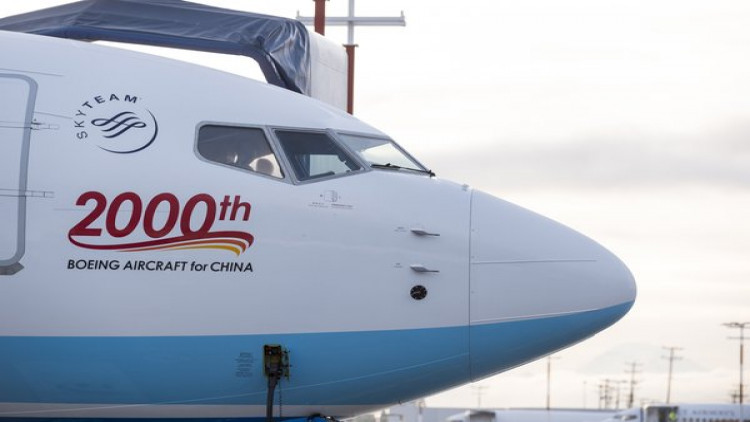 "2000th BOEING AIRCRAFT for CHINA"