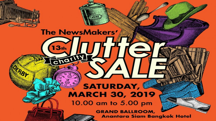 งาน ‘Clutter Sale for Charity’ ครั้งที่ 13