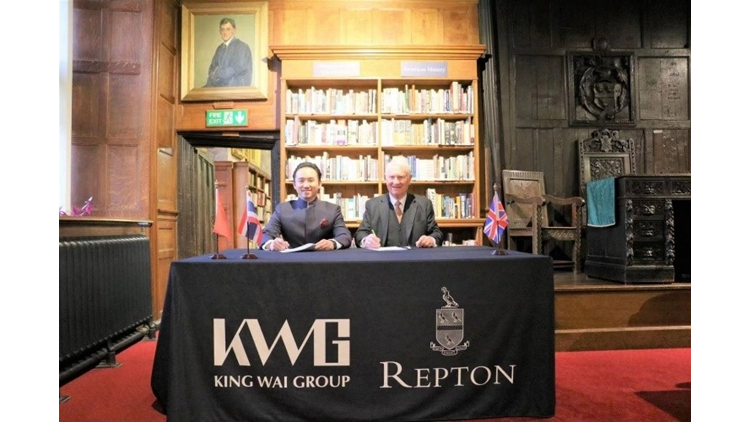 King Wai Group ลงนาม MOU กับ Repton ตั้งวิทยาเขตที่อยุธยา