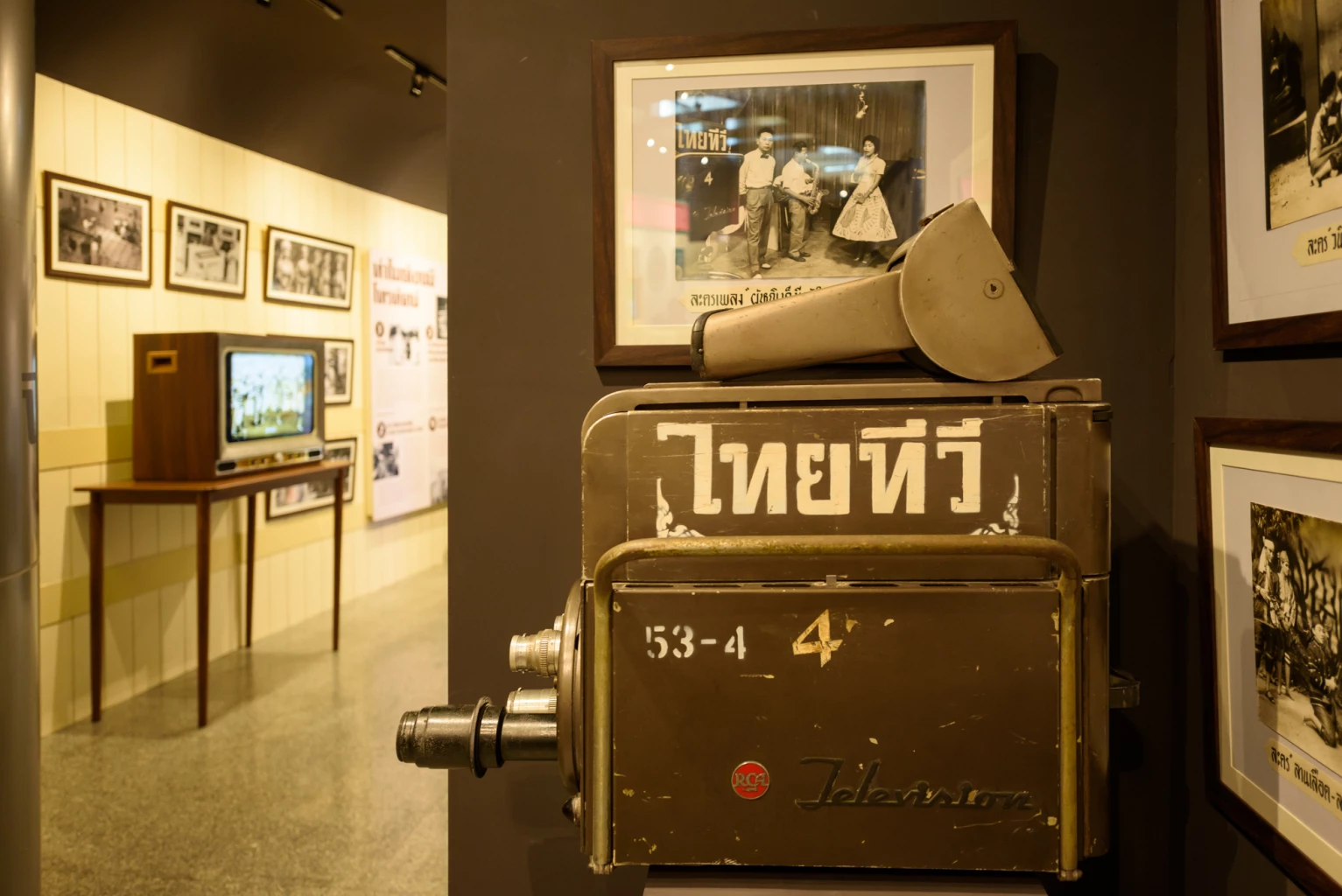 9 ตำนานวงการ"โทรทัศน์ไทย" จัดแสดงที่ MCOT MUSEUM