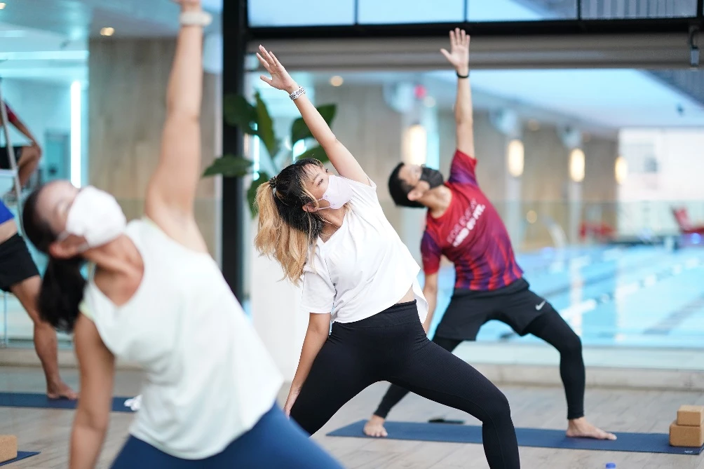 3 คลาส Yoga วิวพระอาทิตย์ตกดิน Virgin Active
