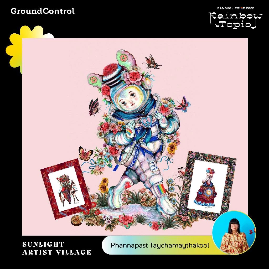 Bangkok Pride Rainbowtopia พบ 10 นักเล่าเรื่องศิลปะที่เชื่อในความหลากหลาย