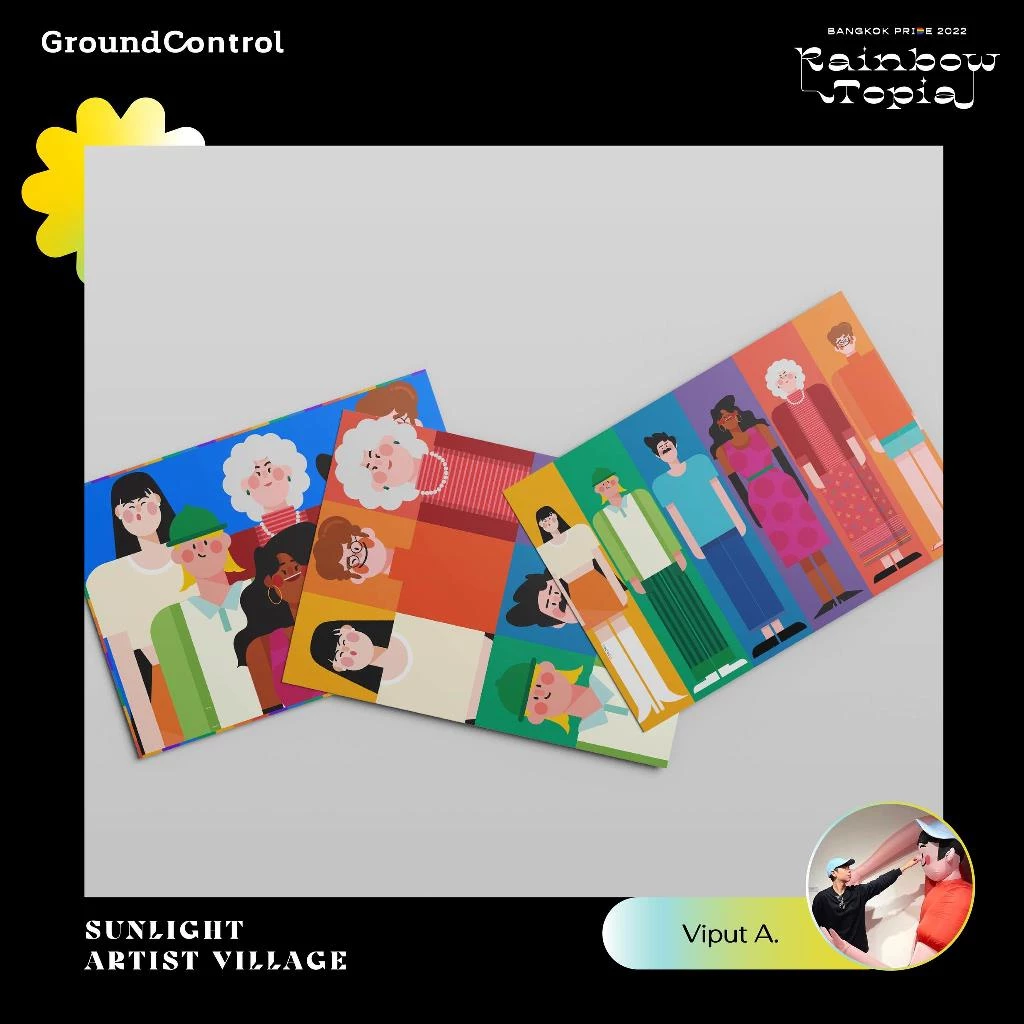 Bangkok Pride Rainbowtopia พบ 10 นักเล่าเรื่องศิลปะที่เชื่อในความหลากหลาย