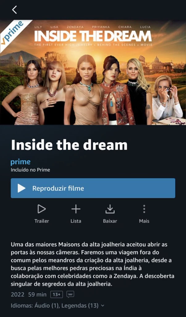 เตรียมพบ “ลิซ่า” ในหนังสารคดี Inside the Dream ทาง Prime Video