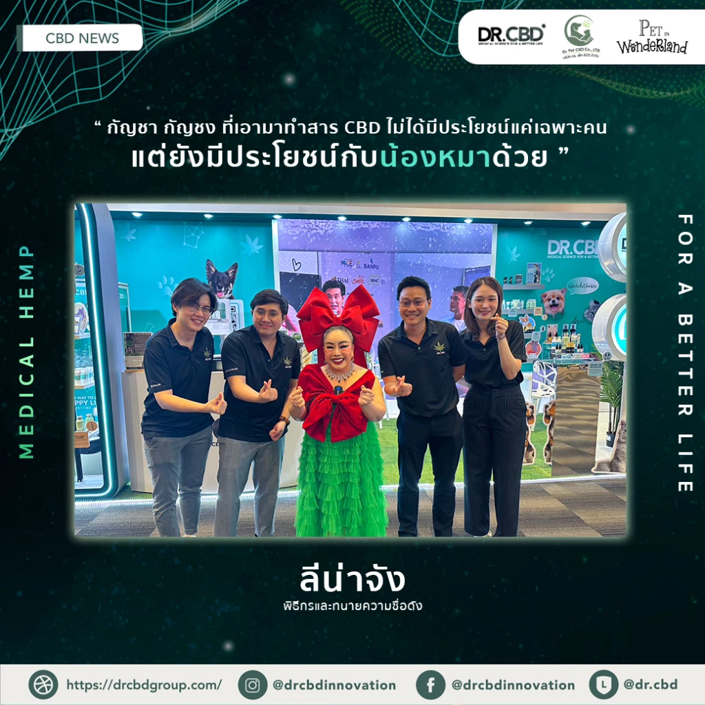 "Dr.CBD GROUP" กับนวัตกรรมกัญชากัญชงแบบครบวงจร
