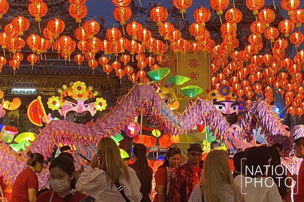 เริ่มแล้ว เทศกาล "โคมไฟเฟสติวัล" ปากน้ำ สวยงามตระการตากว่า 5,000 ดวง