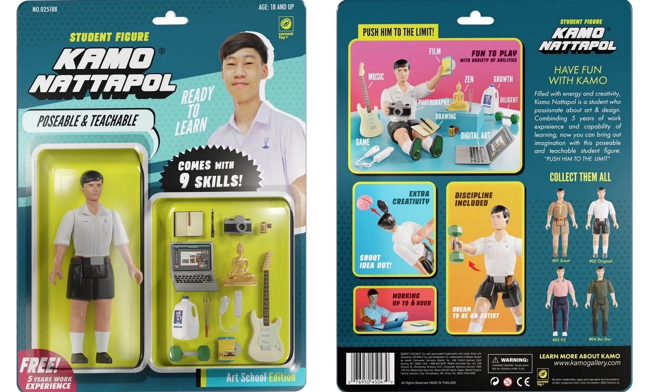 เปิดใจ "กาโม่ นัทพล" เจ้าของผลงาน "Student Figure" ฝีมือเหนือชั้นกว่าอายุ!