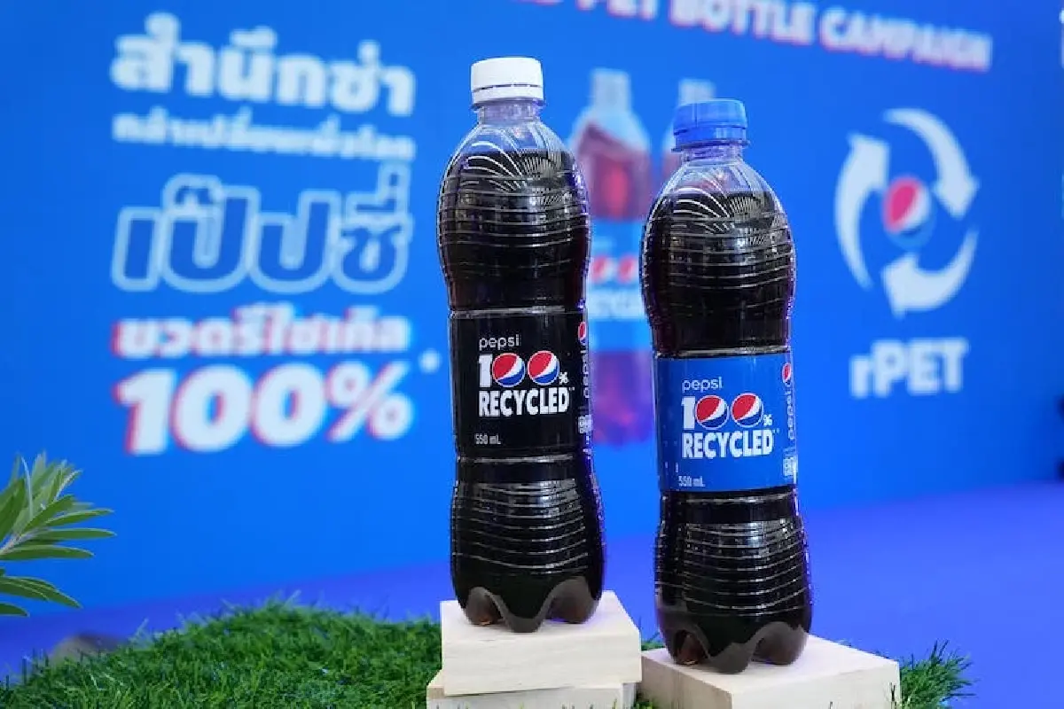 'เป๊ปซี่' น้ำอัดลมเจ้าแรกใช้ rPET แม้ต้นทุนแพงขึ้น 20% แต่เพื่อโลกต้องลุย!