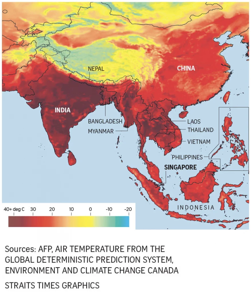 ‘คลื่นความร้อน’ Monster Asian Heatwave ถล่มเอเชีย ไทยก็โดนด้วย!