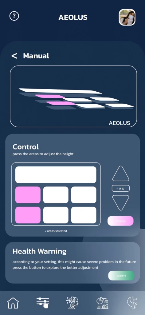 'AEOLUS' นวัตกรรมการออกแบบหมอนปรับระดับ เพื่อคนนอนไม่หลับ