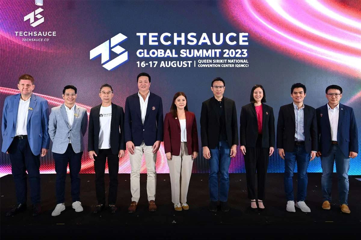 ดันไทยสู่ Digital Gateway มหกรรมโชว์เทคฯ Techsauce Global Summit 2023