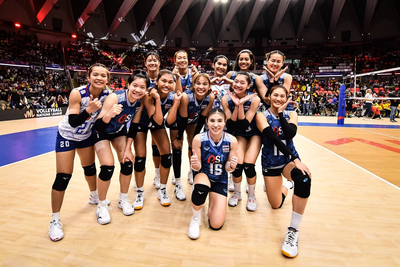 ตารางถ่ายทอดสด วอลเลย์บอลหญิง VNL 2023 ไทย vs บราซิล (2 ก.ค.66)