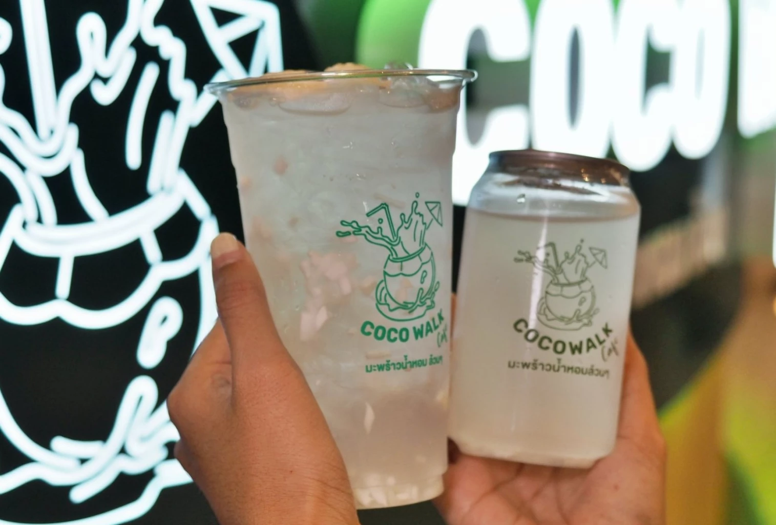 ‘COCO WALK Café’ ‘น้ำมะพร้าว’ ออร์แกนิคกับผลไม้สด ดื่มดีมีประโยชน์