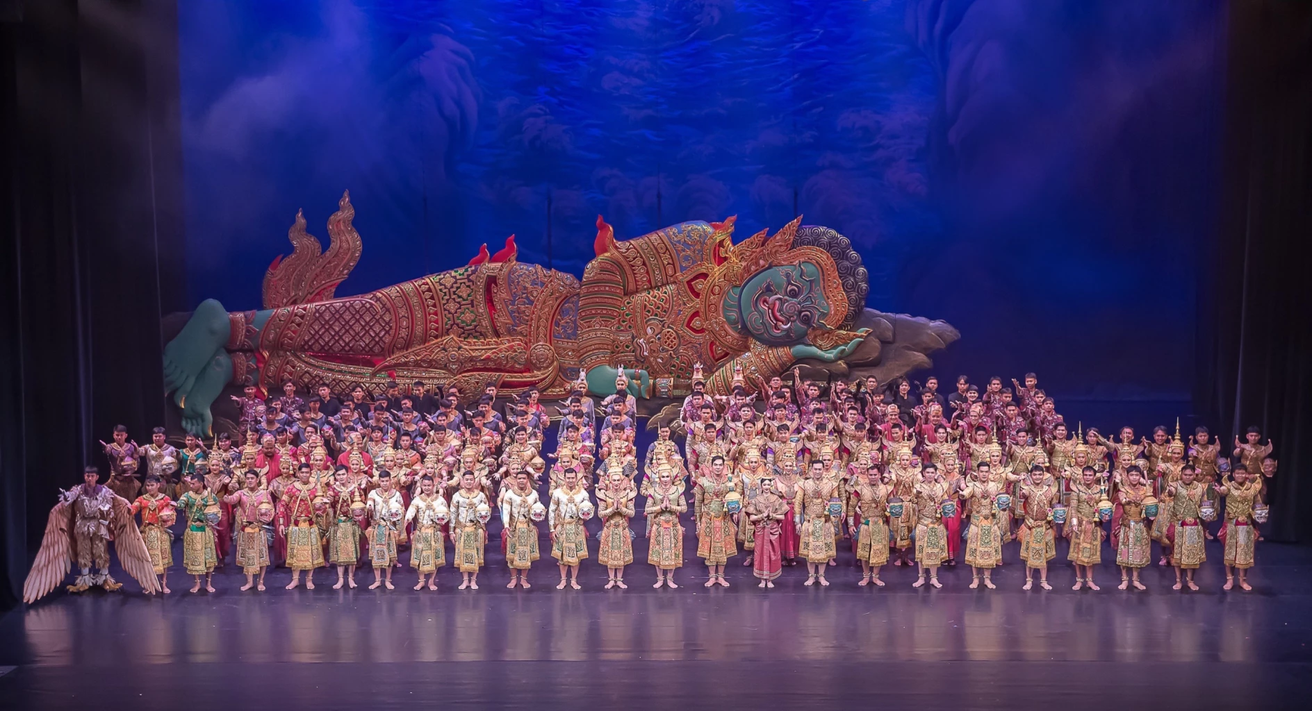 เมืองไทยประกันภัย ปิดโขนรอบพิเศษ กุมภกรรณทดน้ำ