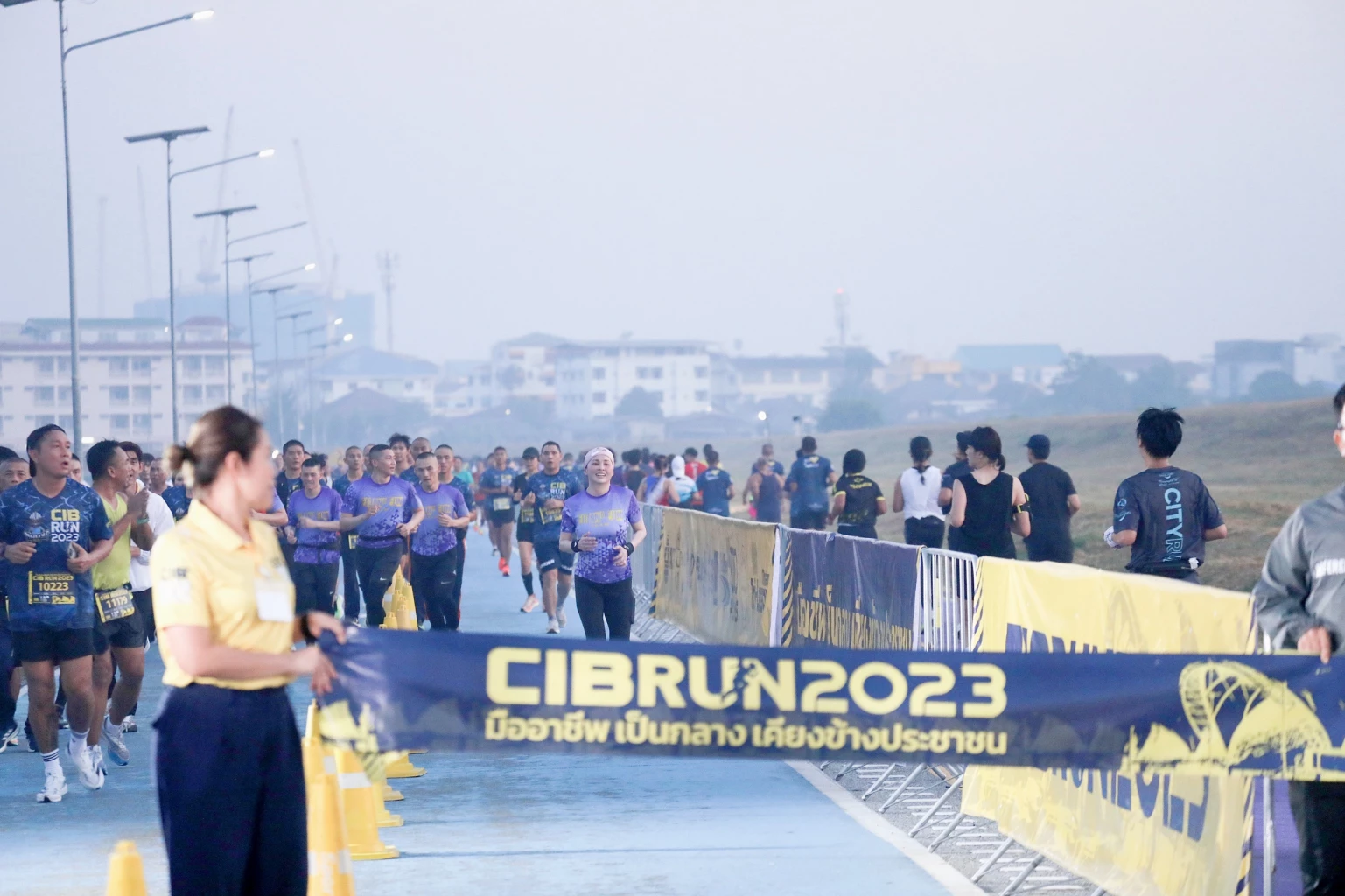 พระราชินี ทรงร่วมวิ่งเฉลิมพระเกียรติ CIB RUN 2023