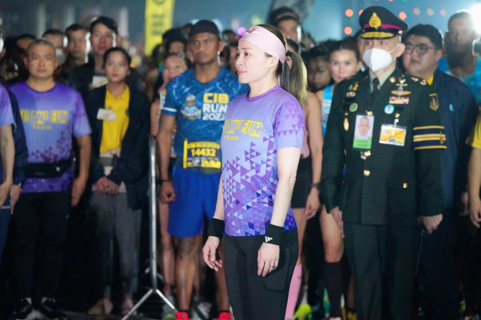 พระราชินี ทรงร่วมวิ่งเฉลิมพระเกียรติ CIB RUN 2023