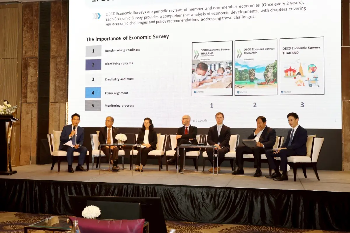 ‘สภาพัฒน์’ ดันไทยเข้า OECD หนุน ‘CP2’ สร้างเศรษฐกิจ เติบโตยั่งยืน