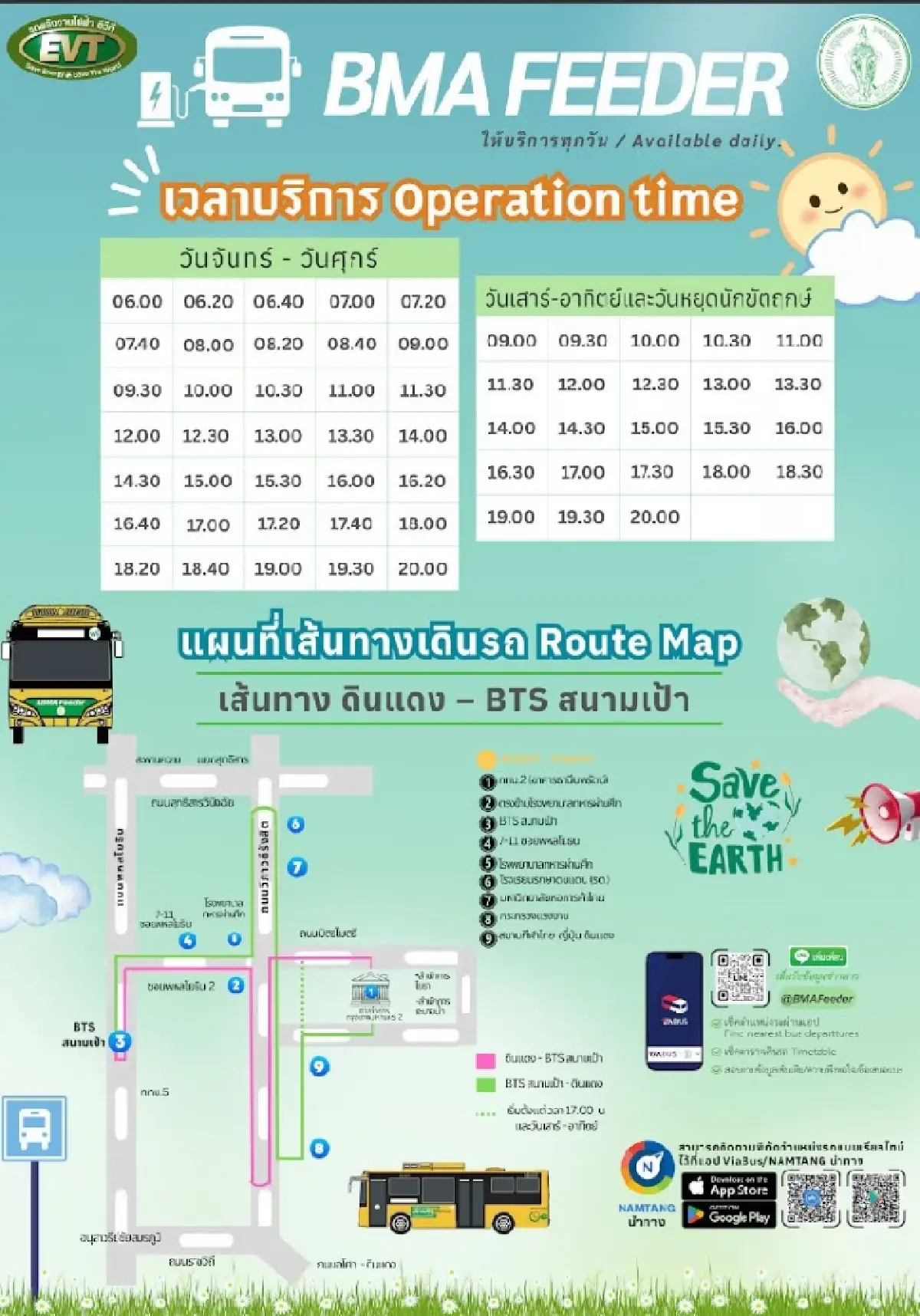 เปิด 5 เส้นทางใหม่ BMA Feeder เริ่ม 1 ก.ค. นี้ ลดรถติด ลดมลพิษ
