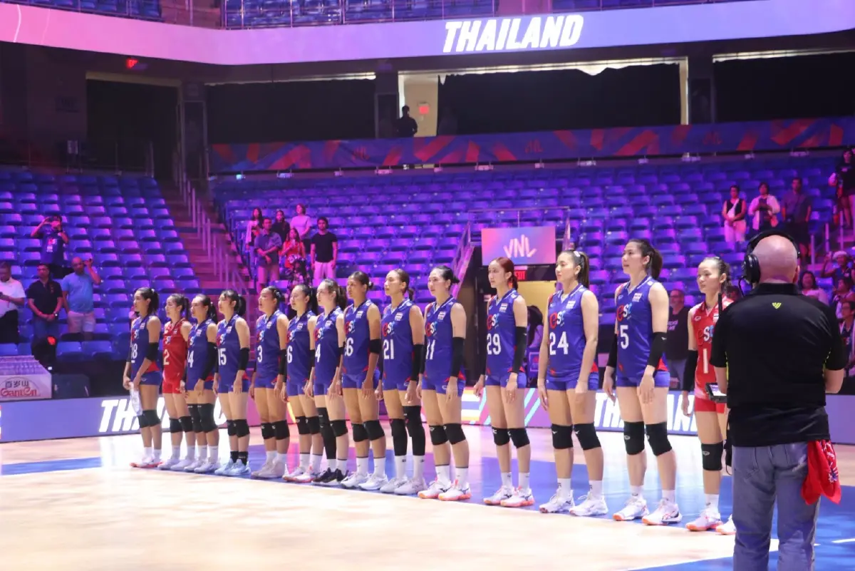 ผลวอลเลย์บอลหญิง 'ไทย 0-3 โดมินิกัน' โปรแกรมเนชันส์ลีก VNL 2025