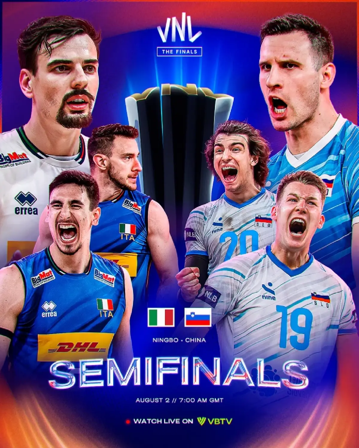 เปิดโปรแกรมวอลเลย์บอลชาย VNL 2025 ใครเข้าชิงรู้กัน ถ่ายทอดสด VBTV