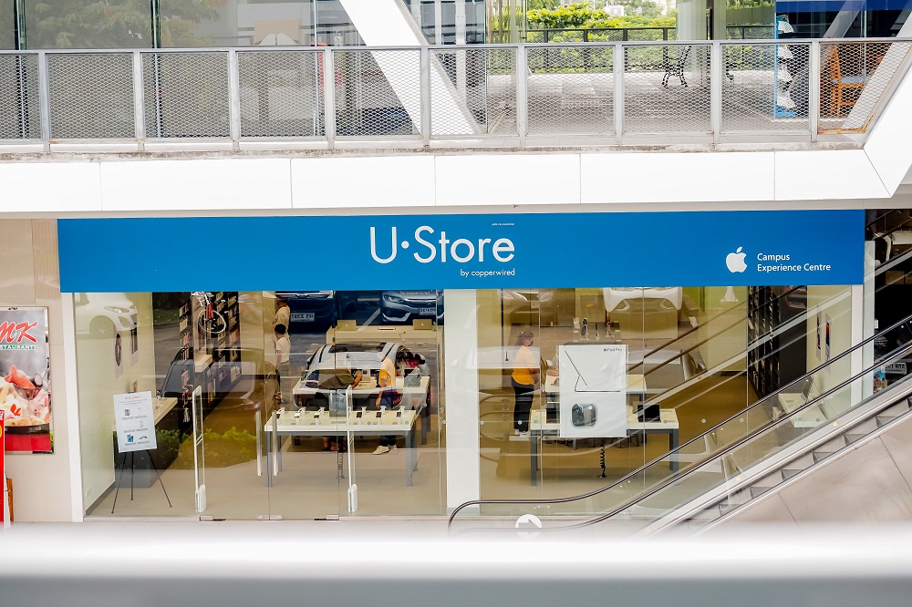เปิดให้บริการแล้ว U-Store by copperwired ชั้น 1 BEEHIVE Lifestyle Mall