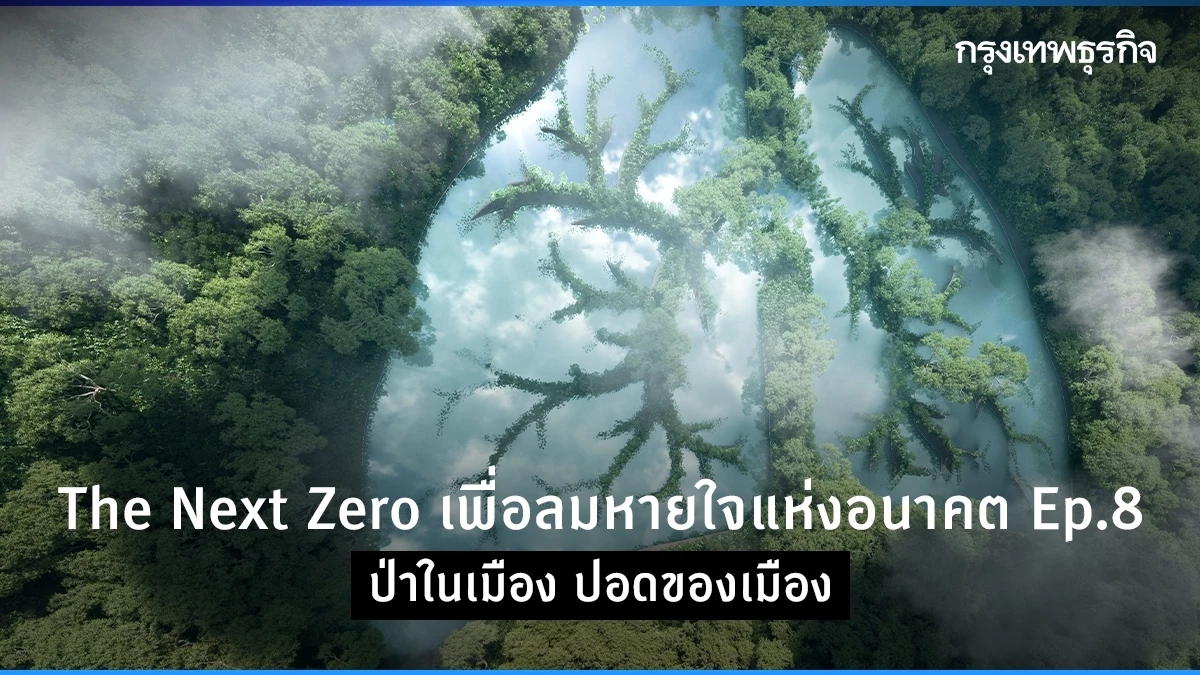 The Next Zero เพื่อลมหายใจแห่งอนาคต Ep8. ป่าในเมือง ปอดของเมือง