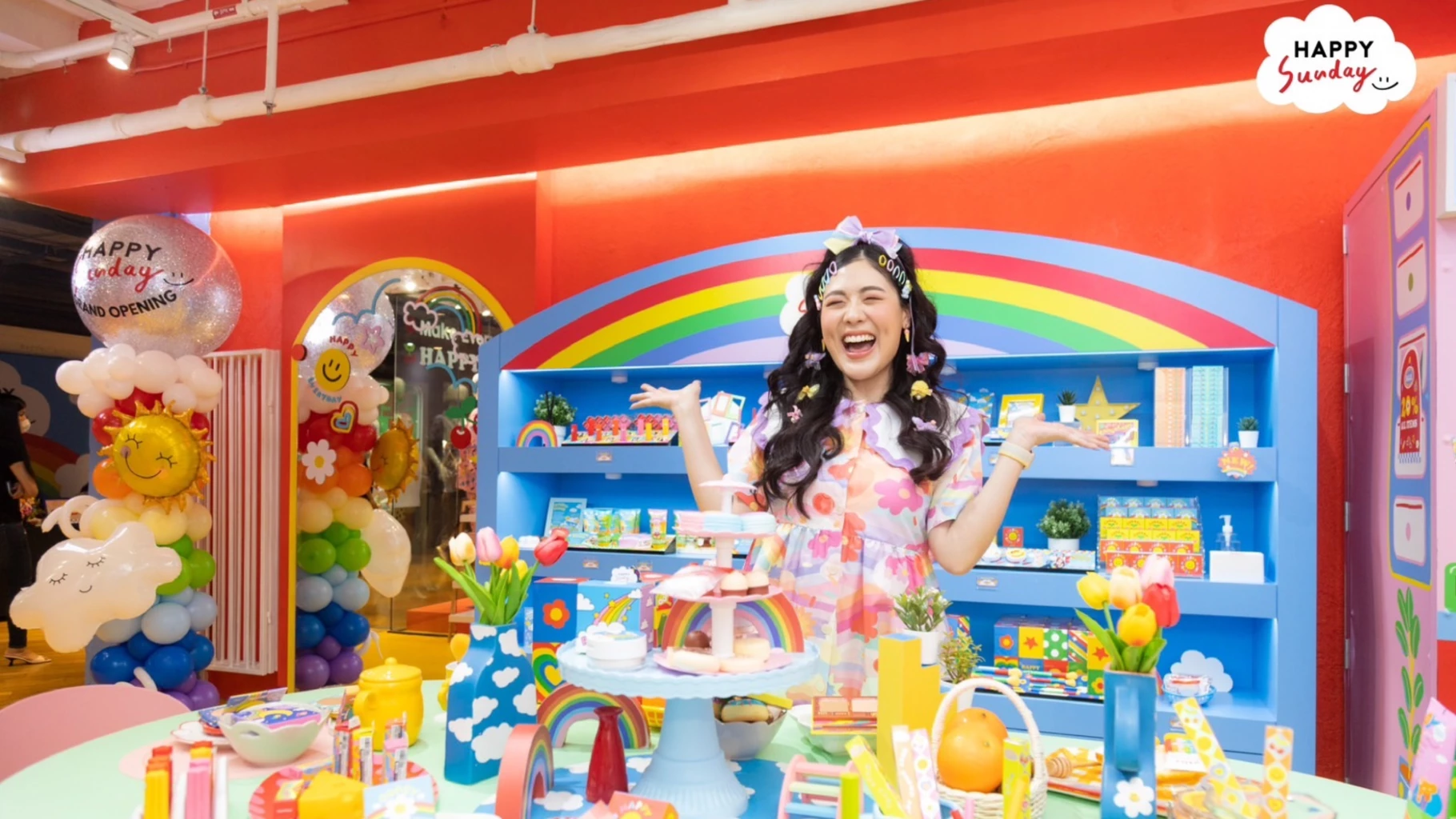 HAPPY SUNDAY จากร้านออนไลน์ สู่ Pop-up store สุดสดใสใจกลางเมือง