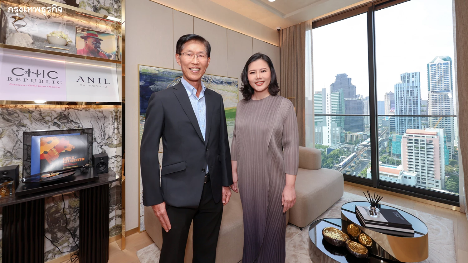 CHIC จับมือ Grand Unity ชูที่พักอาศัยมาตรฐานระดับโลก คว้างานออกแบบ-ตกแต่งคอนโดซูเปอร์ลักชัวรี