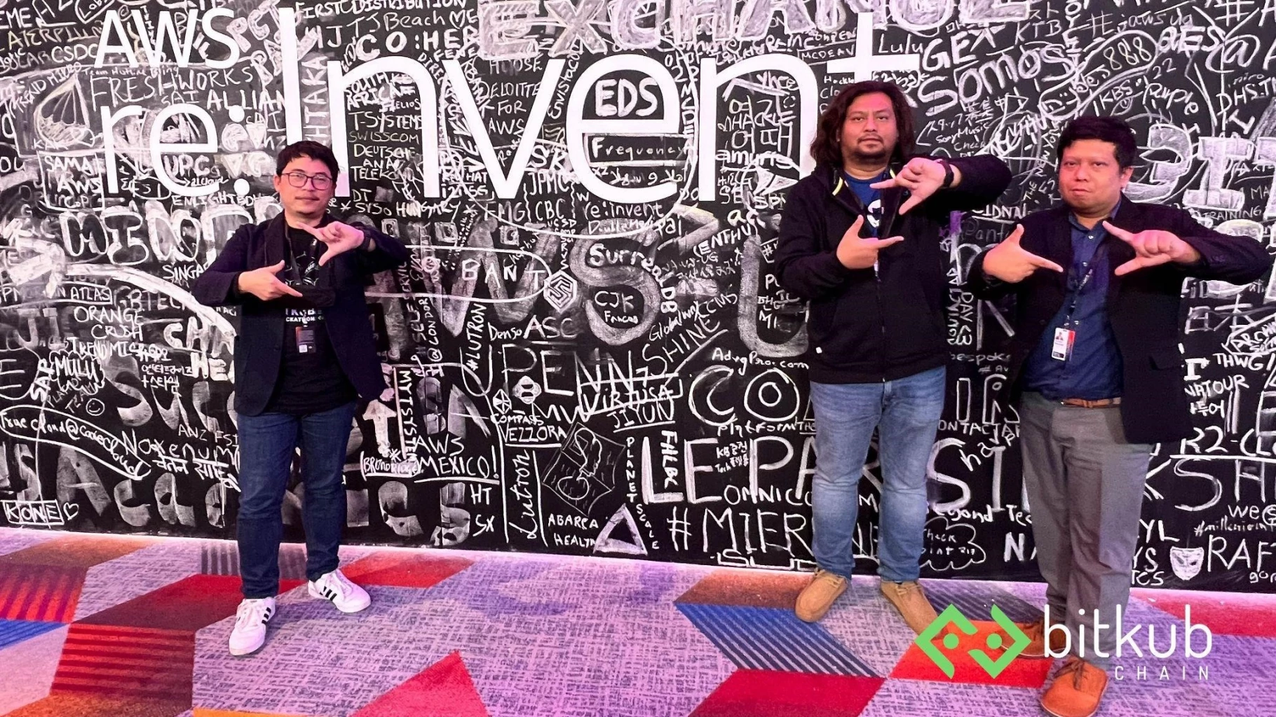ทีมนักพัฒนา Bitkub Chain ร่วมเปิดโลกเทคโนโลยีในงาน "AWS re:Invent 2022"