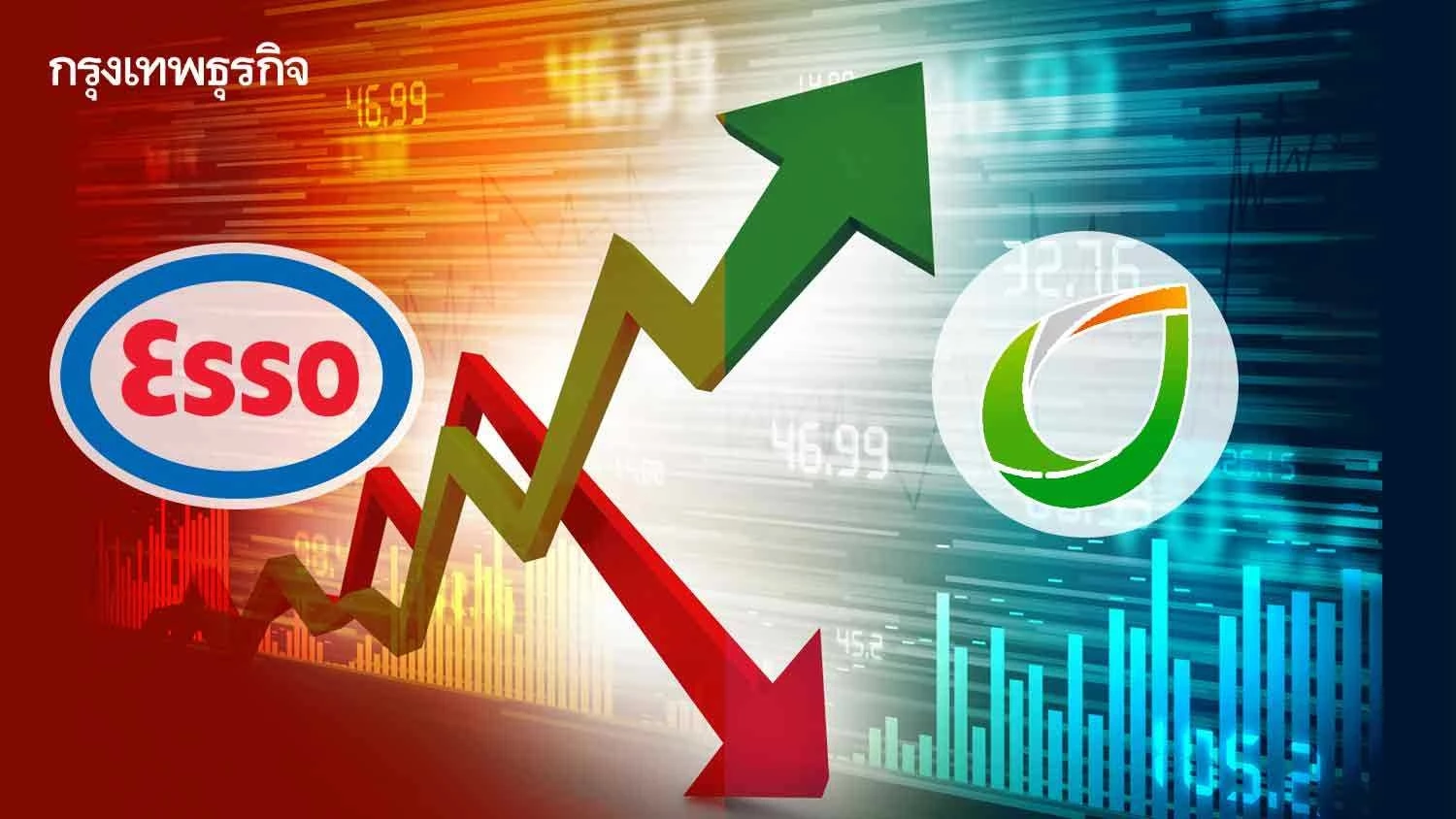 BCP พุ่งกว่า 7% สวนทาง ESSO ที่ร่วงหนัก 14% หลังประกาศดีลซื้อขายหุ้น