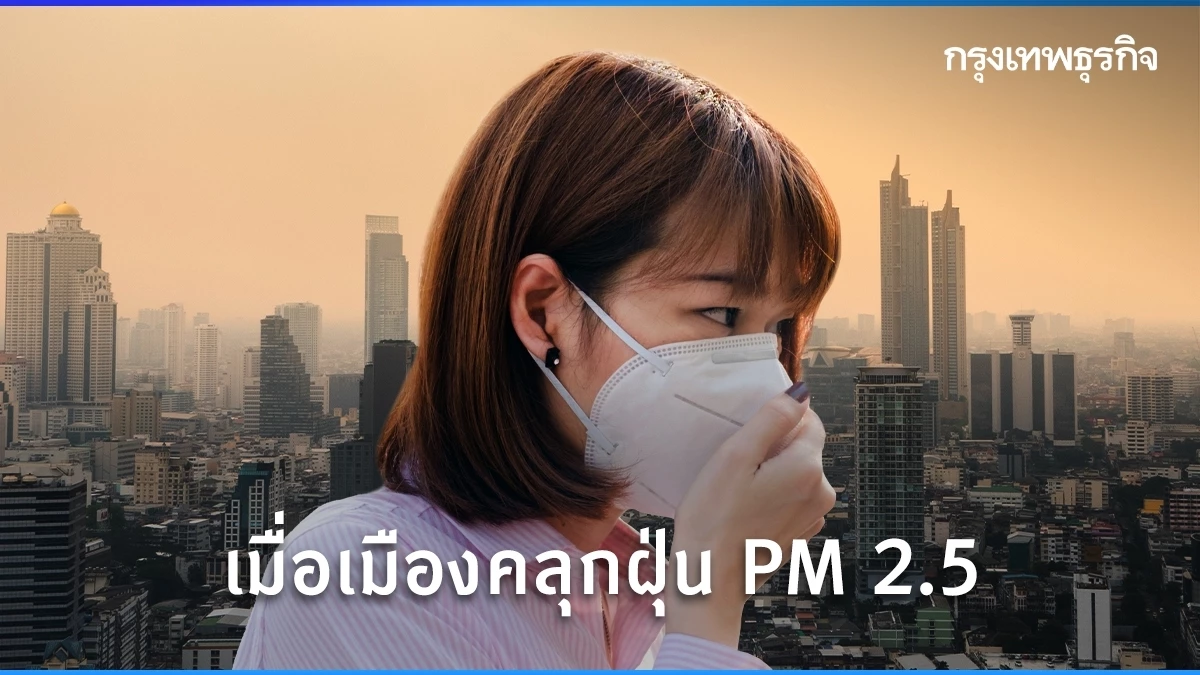 เมื่อเมืองคลุกฝุ่น PM 2.5 วิกฤติที่ทุกคนต้องช่วยกัน
