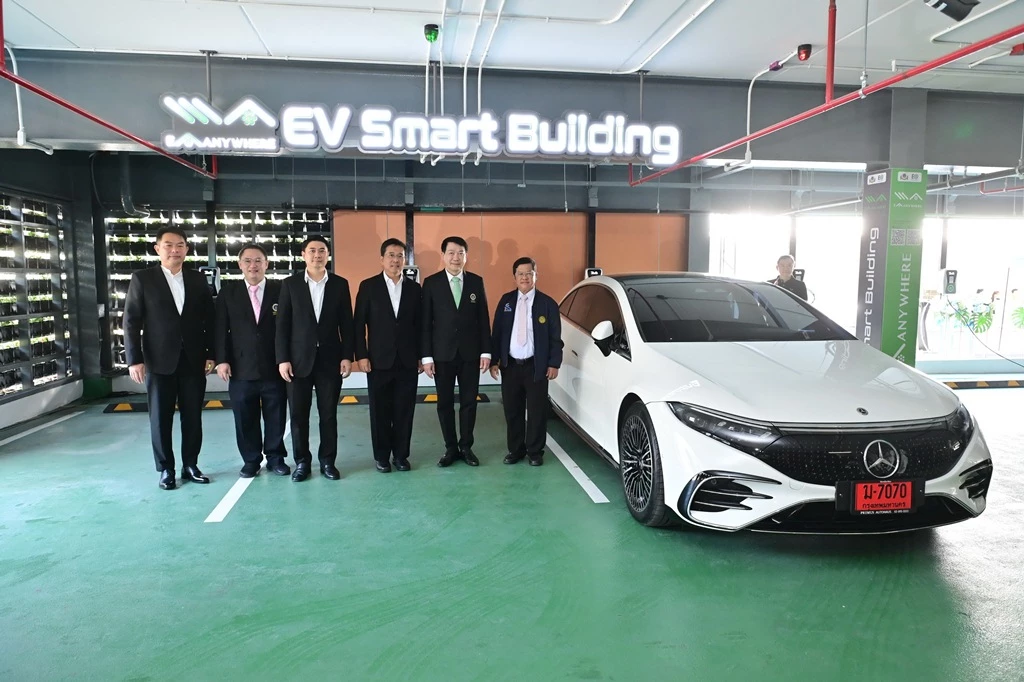 EA - รามาฯ - EXAT เปิด "EV Smart Building" อาคารจอดรถพร้อมหัวชาร์จมาก ...