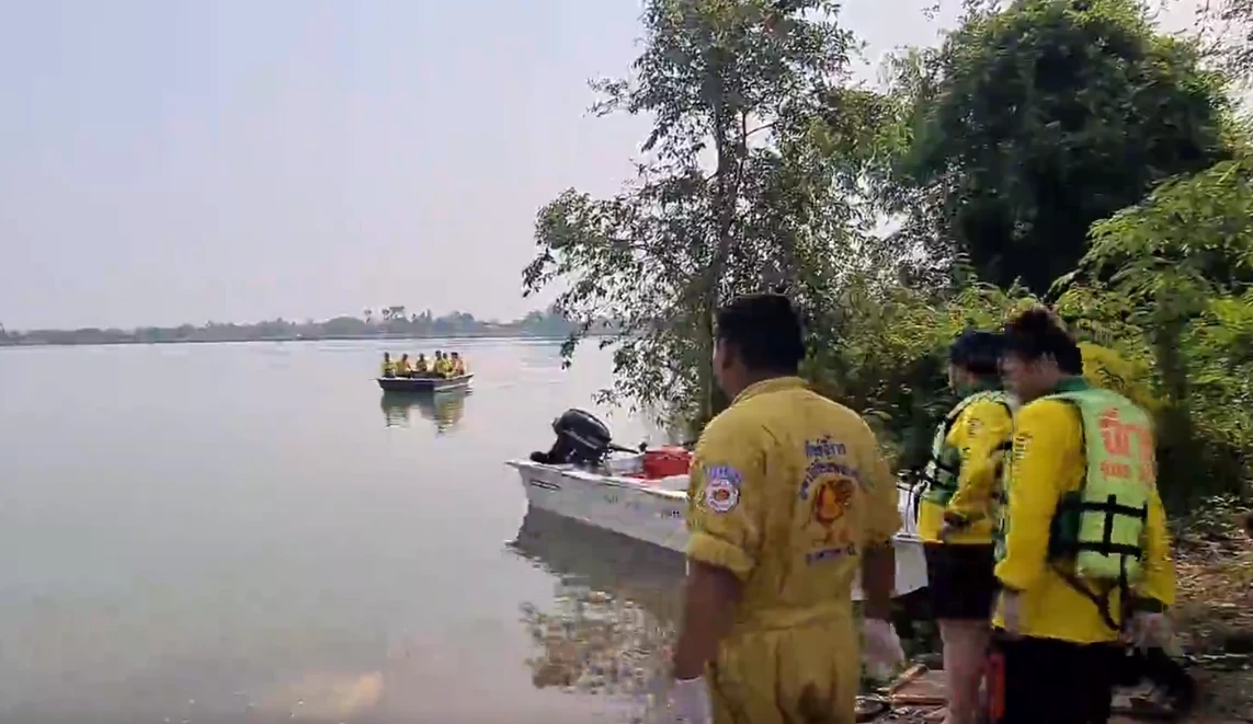 อัปเดต แพข้ามฝากล่ม จ.อุบลฯ พบ 1 ใน 4 ผู้สูญหาย เสียชีวิต 2 ราย