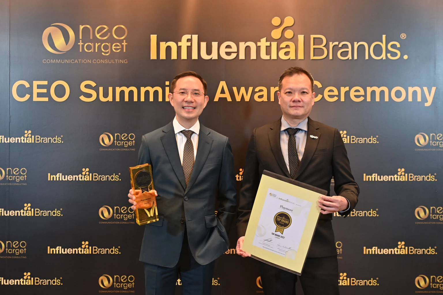 เพลย์มอร์คว้ารางวัล Top Influential Brand 2022
