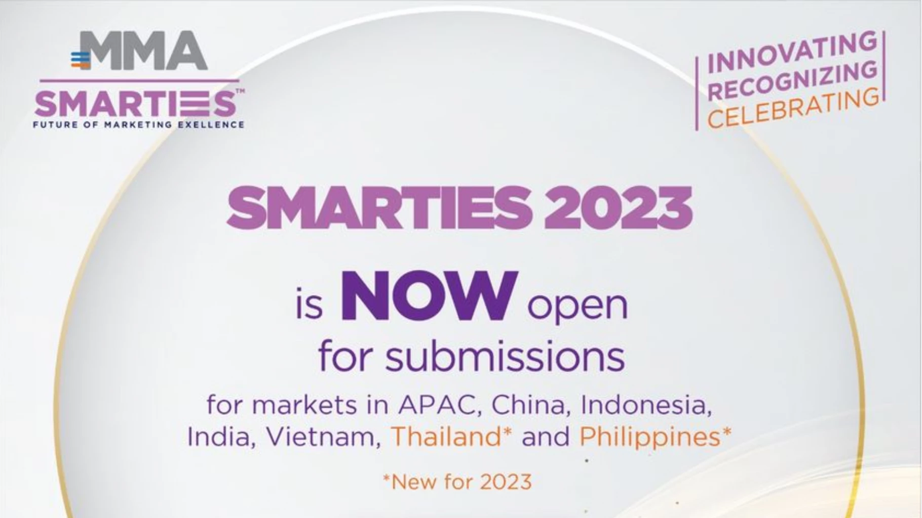 MMA Global Asia Pacific เชิญร่วมประกวดชิงรางวัล SMARTIES™ ประจำปี 2566