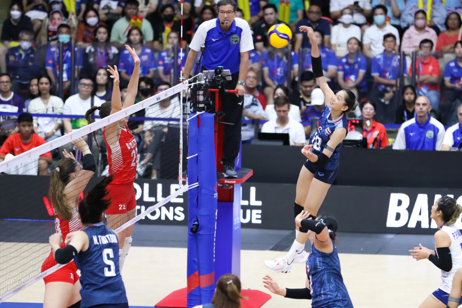 วอลเลย์บอลเนชั่นส์ลีก 2023 ทีมชาติไทย พ่าย ตุรกี 3 เซตรวด Vnl ปราชัย 6