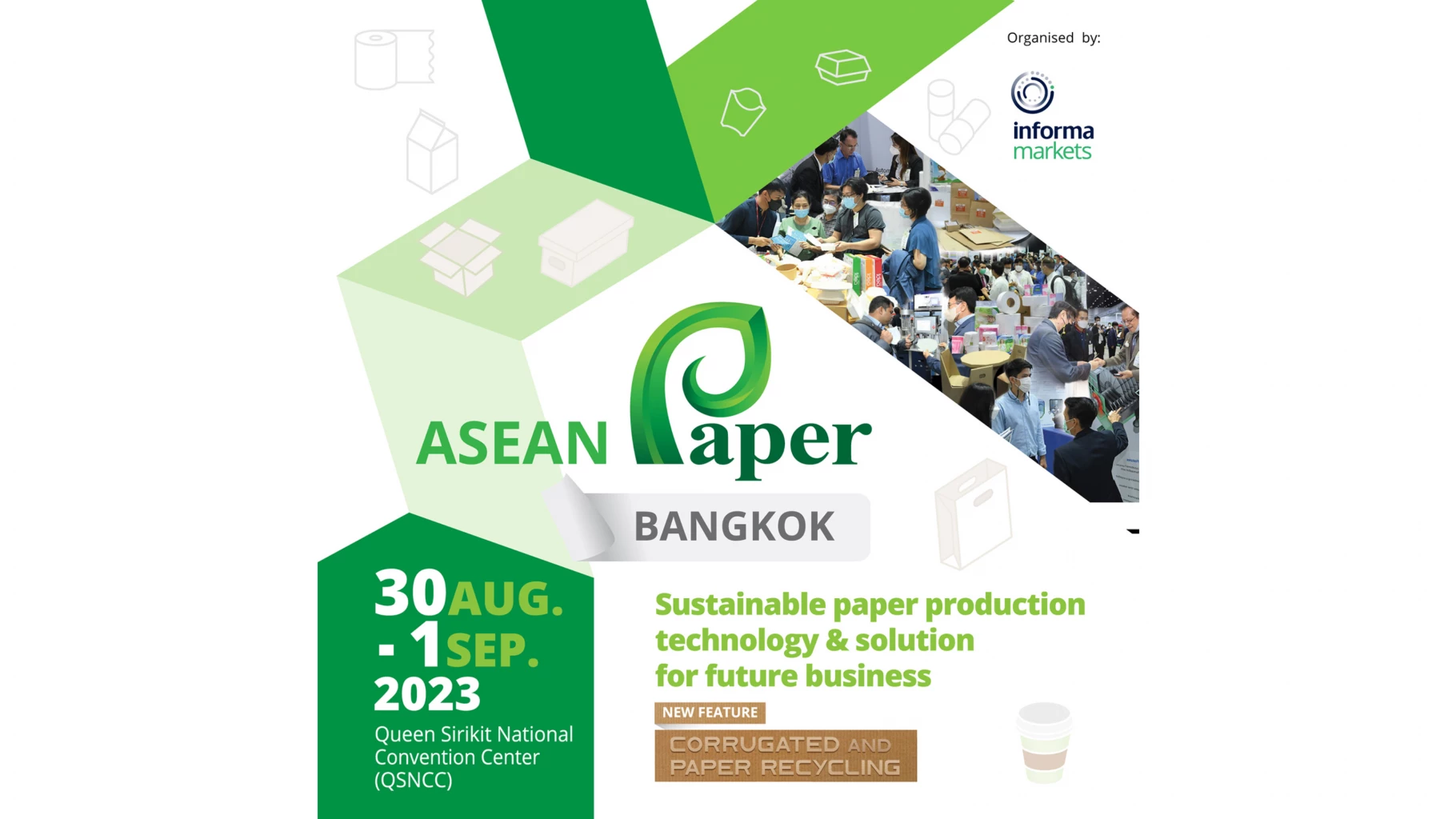 ASEAN Paper Bangkok 2023 งานใหญ่ระดับภูมิภาค โชว์ศักยภาพอุตสาหกรรมกระดาษไทย