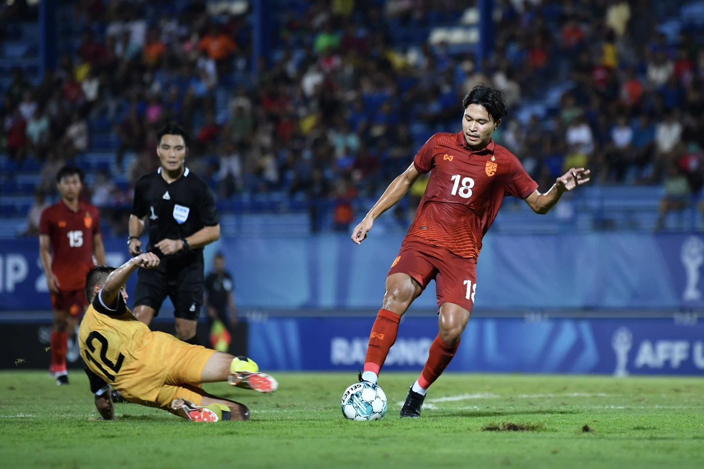 ผลฟุตบอล U23 ชิงแชมป์อาเซียน (AFF U23 2023) ทีมชาติไทย ชนะ บรูไน 3-0 นำจ่าฝูง