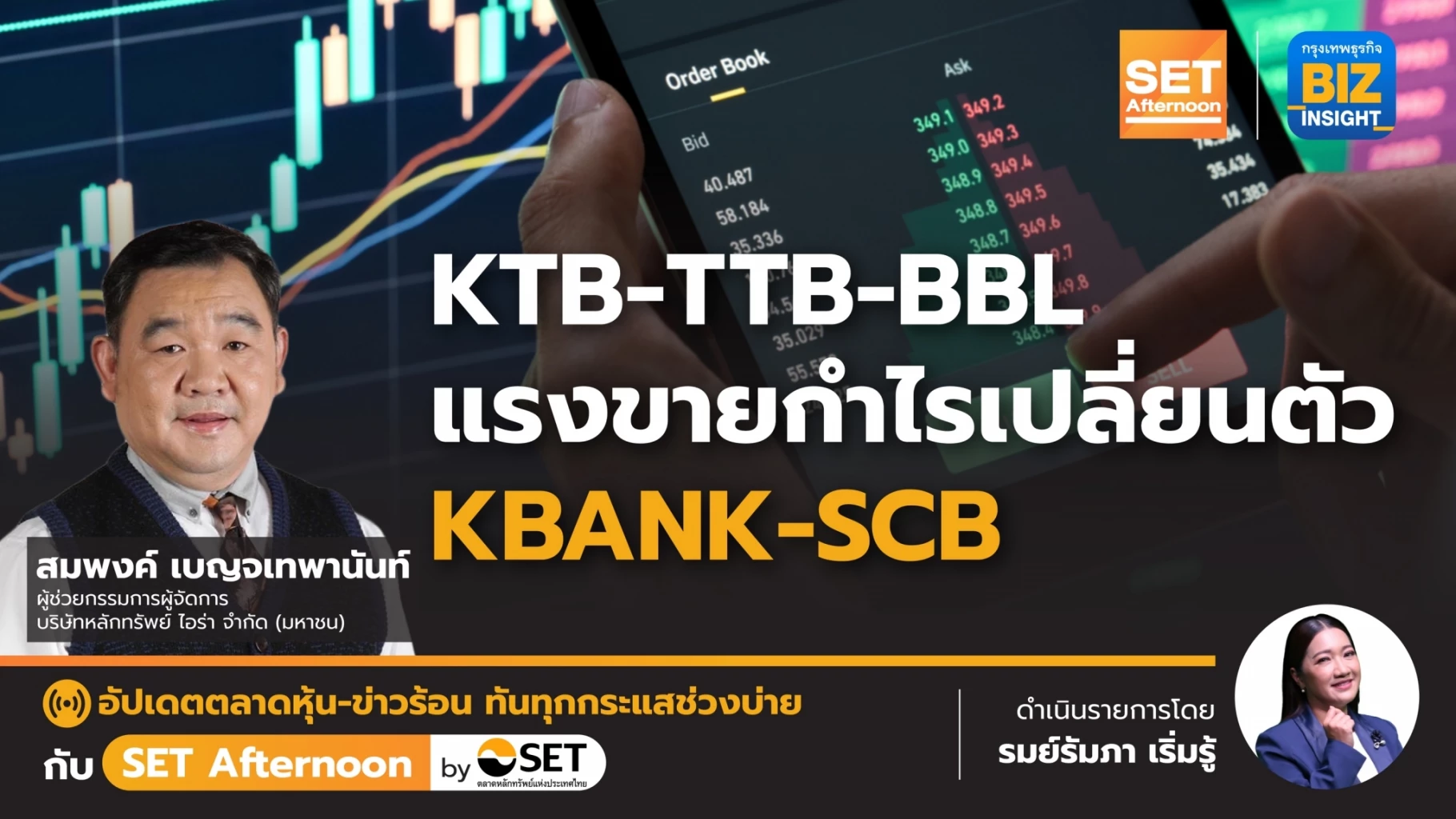 KTB-TTB-BBL แรงขายกำไรเปลี่ยนตัว KBANK-SCB l SET Afternoon l 25 ส.ค. 66