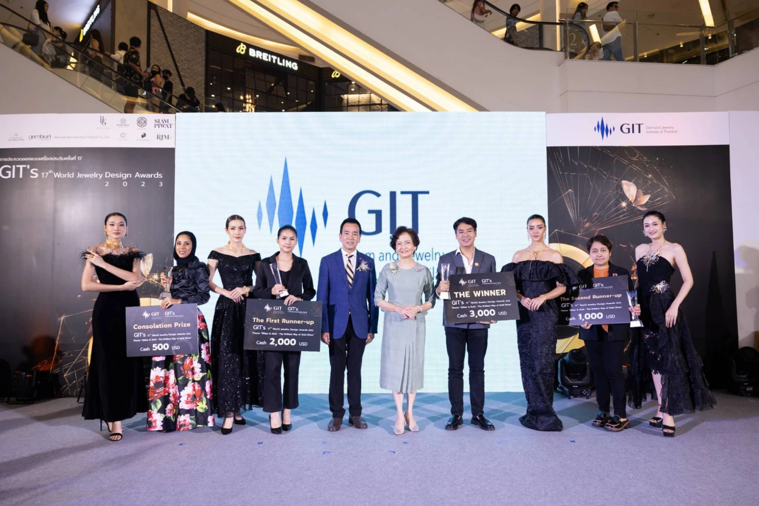 นักออกแบบไทยชนะเลิศประกวด GIT World’s Jewelry Design Awards 2023