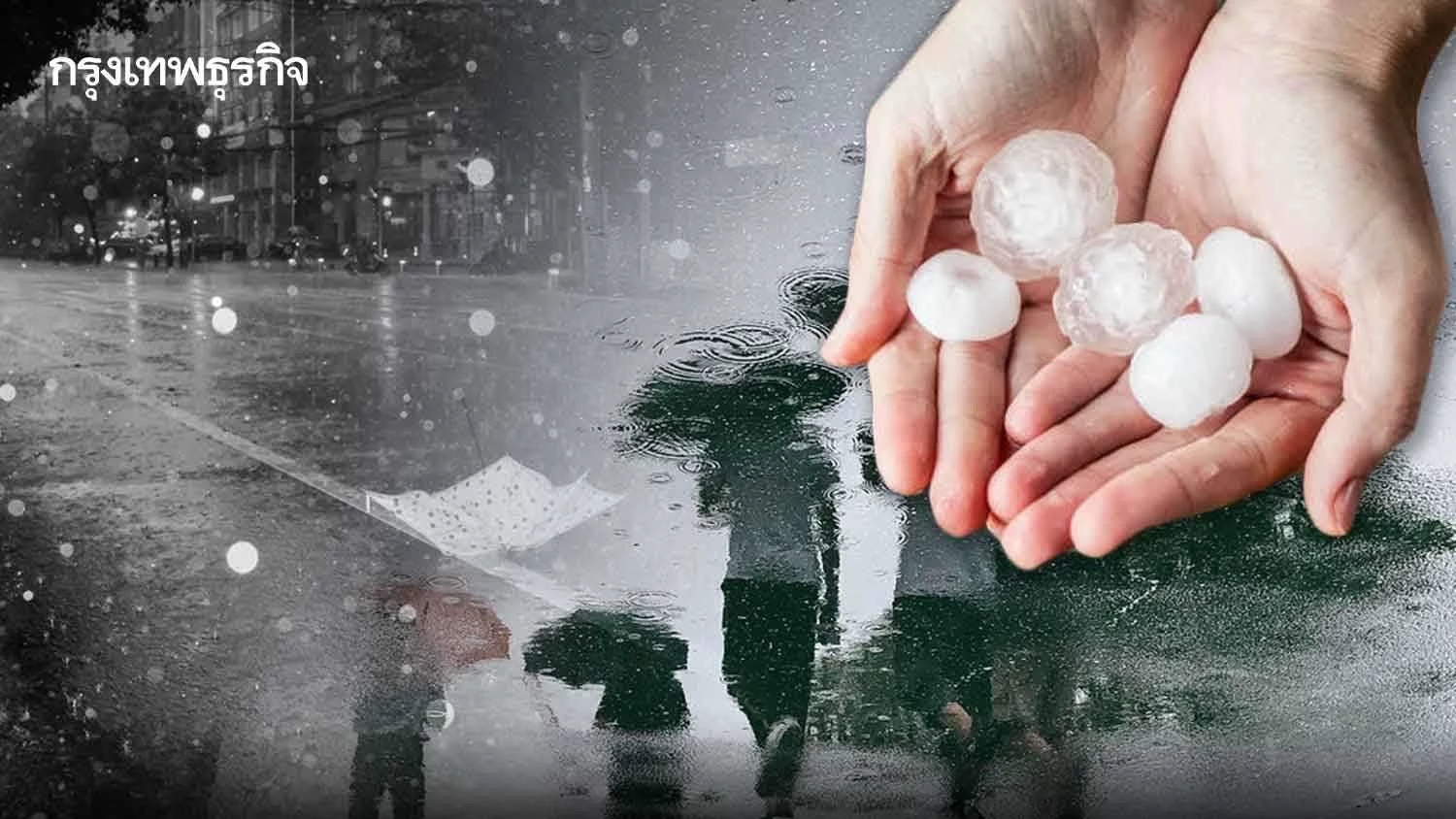 เจอทั้งฝน ทั้งฝุ่น กรุงเทพฝนตกวันนี้ 70% ค่าฝุ่น PM2.5 กระทบสุขภาพ 37 พื้นที่