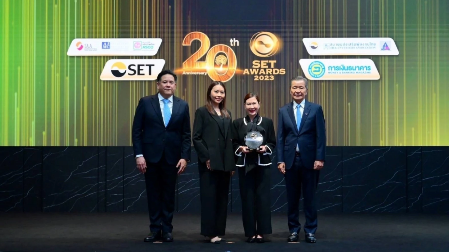 TACC คว้ารางวัล Outstanding Investor Relations Awards ในงาน SET AWARDS 2023