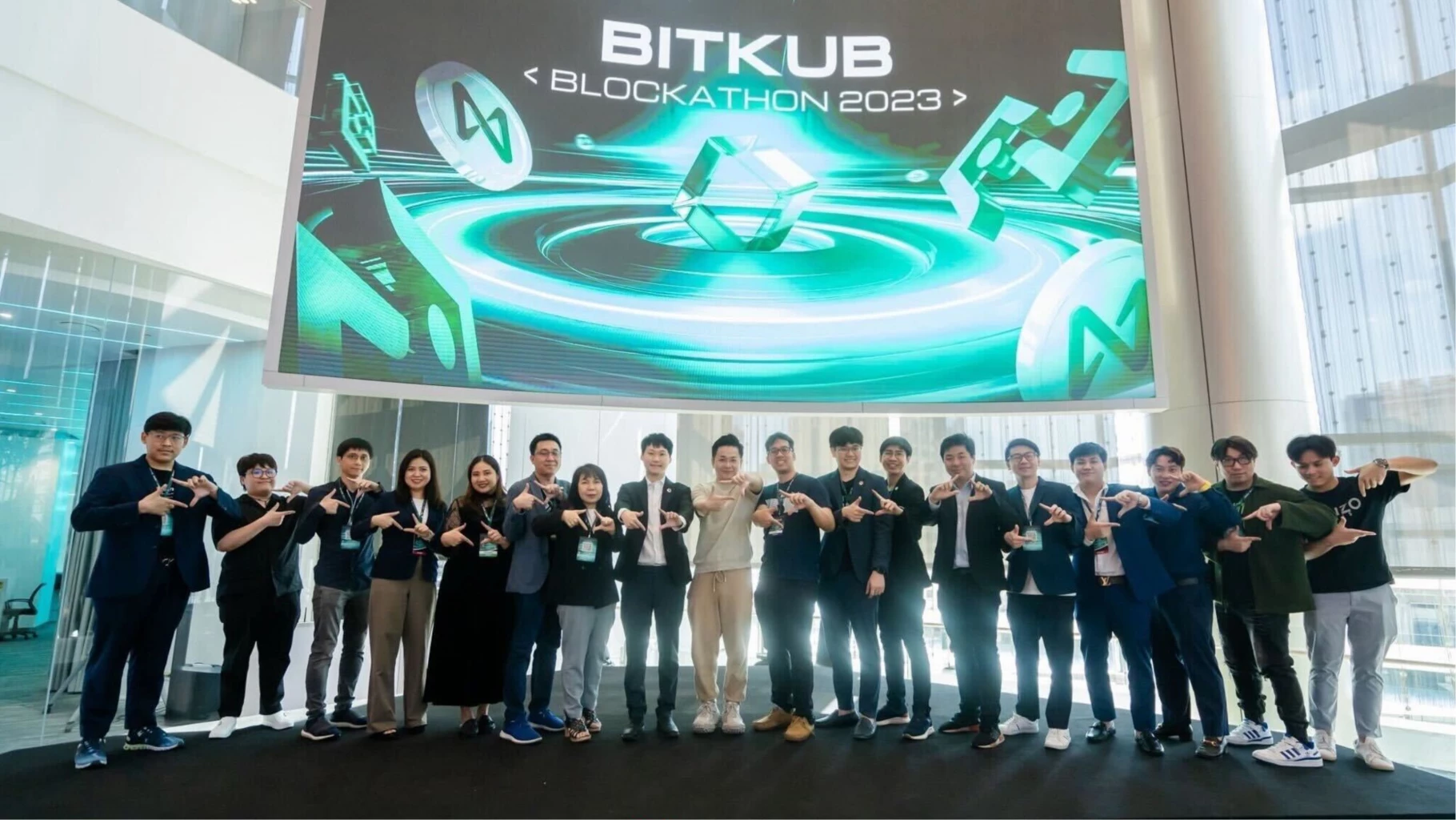 ทีม FINX คว้าแชมป์ BITKUB BLOCKATHON 2023