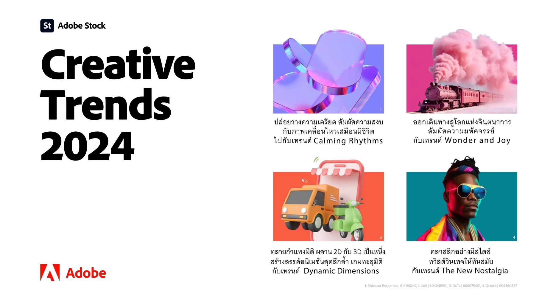 ‘อะโดบี’ เปิด 4 ‘เทรนด์ครีเอทีฟ’ สะเทือนโลกคอนเทนต์ปี 67